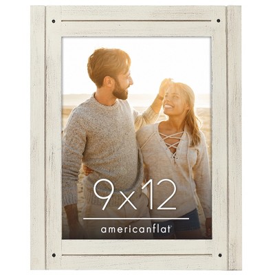 Americanflat Rustic Picture Frame - Unique Farmhouse Look - 9x12 ...