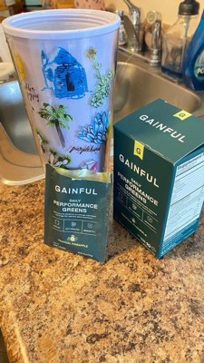 Gainful Performance Greens Stick Packs - Tropical Pineapple - 10ct : Target