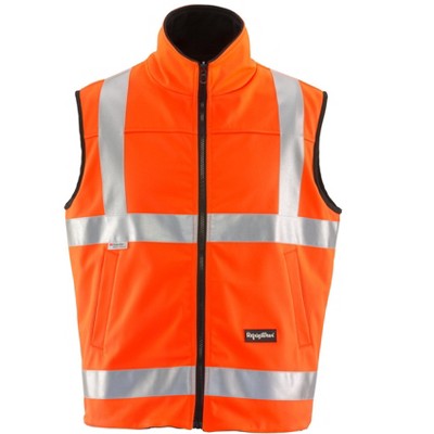 Refrigiwear Iron-tuff High Visibility Insulated Safety Vest With ...