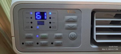 Tcl 6000 Btu Window Air Conditioner Fan And Dehumidifier 250sqft Remote ...