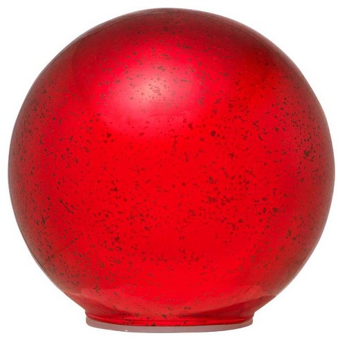 Wind & Weather Glass Ball Lights, Set Of 3 - Red : Target