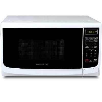 Farberware Classic 1.1 Cu. Ft. 1000-watt Microwave Oven, Metallic Red ...