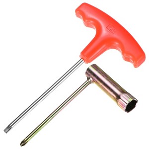 Unique Bargains Chainsaw t Wrench T27 Screwdriver and Clear Handle ...