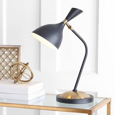 21.5" Iron Albert Retro Mid Century Led Table Lamp - Jonathan Y : Target