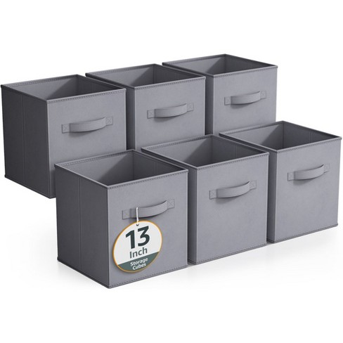 Sorbus 6 Pack 13 Inch Foldable Storage Cubes With Handles- For ...
