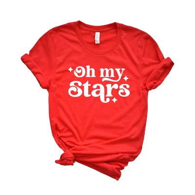 Simply Sage Market Women's Oh My Stars Bold Short Sleeve Graphic Tee ...
