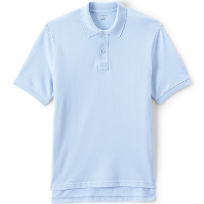 Lands' End School Uniform Men's Short Sleeve Mesh Polo Shirt - Small ...