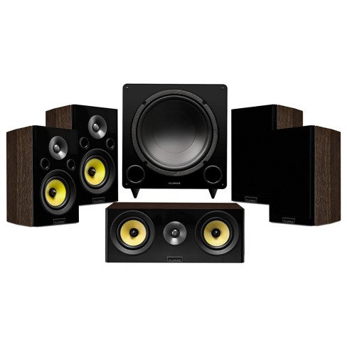 Fluance Signature Hifi Compact Surround Sound Home Theater 5.1 Speaker ...