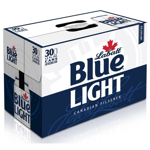 Labatt Blue Light Canadian Pilsener Beer - 30pk/12 Fl Oz Cans : Target