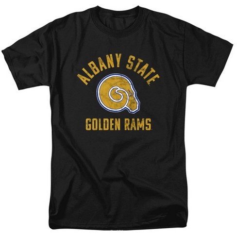 Albany State University Official Albany Golden Rams Logo Adult T-shirt ...