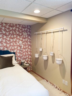 Triflora 5 Hanging Planter Black - Umbra : Target