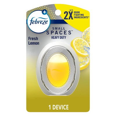 Febreze Small Spaces Heavy Duty Air Freshener - Fresh Lemon - 0.25 Fl ...