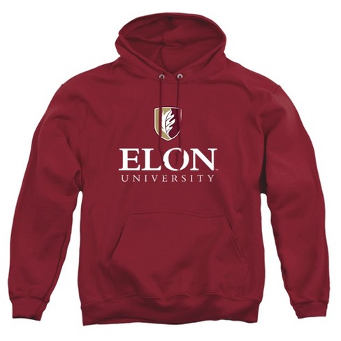 Elon University Official Stacked Unisex Adult Pull-over Hoodie : Target