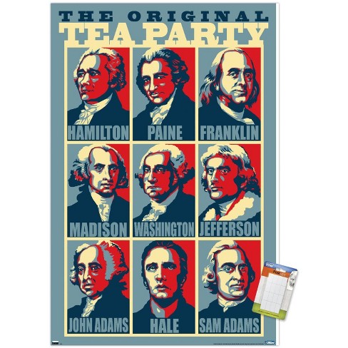 Trends International The Original Tea Party Unframed Wall Poster Prints ...