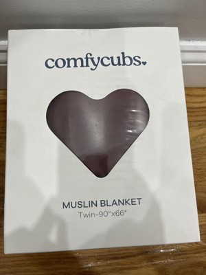 Muslin Blanket For Adults, Extra Large Queen 90" X 90" By Comfy Cubs ...