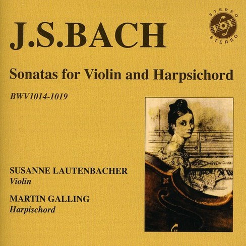 J.s. Bach - Sonatas For Violin & Harpsichord (cd) : Target