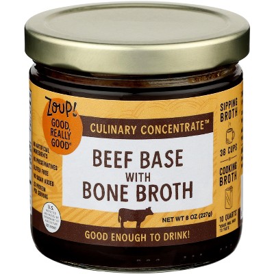 Zoup Good Really Good Beef Base With Bone Broth - Case Of 6 - 8 Oz : Target