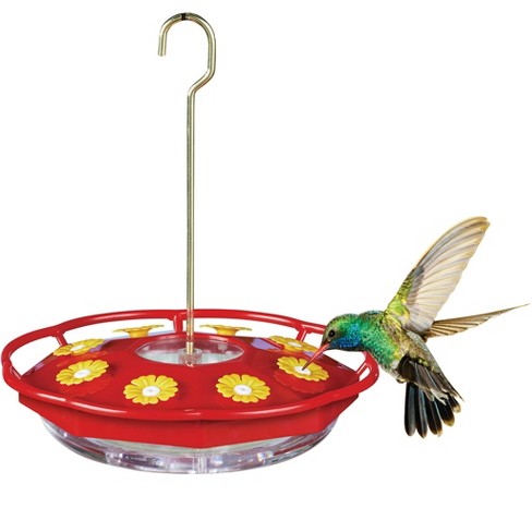 Collections Etc 8 Feeding Stations Hummingbird Feeder With Hanger 8.25 ...