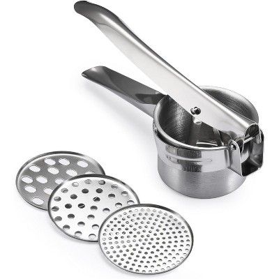2 Lb. Depot Stainless Steel Potato Press With Interchangeable Discs ...