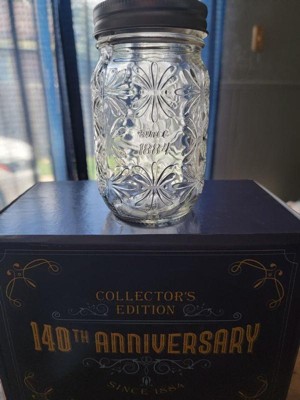 Ball 4pk 16oz Pint 140th Anniversary Regular Mouth Mason Jar : Target