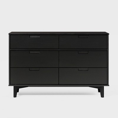 Modern 3 Drawer Dresser White - Room Essentials™: Laminated, Carb ...