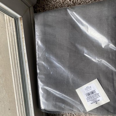 1pc Light Filtering Linen Window Curtain Panel - Threshold™ : Target