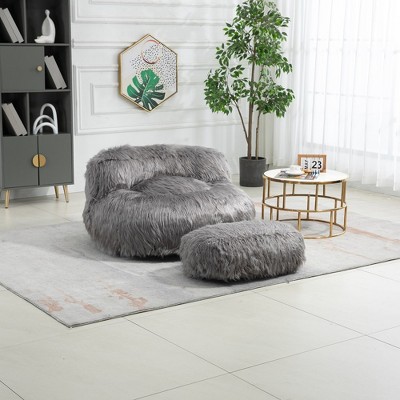 Faux fur bean bag target store