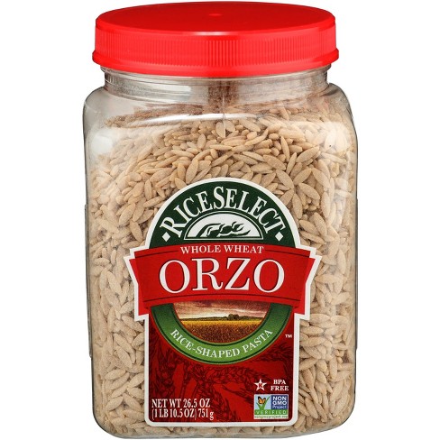Riceselect Orzo Whole Wheat - Pack Of 4 - 26.5 Oz : Target