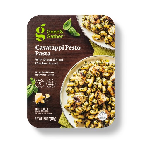 Cavattappi Pesto Pasta With Chicken - 15.8oz - Good & Gather™ : Target