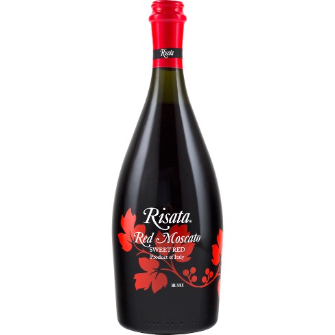 Risata Red Moscato Sweet Red Wine - 750ml Bottle : Target