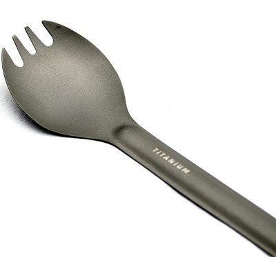 Toaks Ultralight Matte Finish Titanium Camping Spork : Target