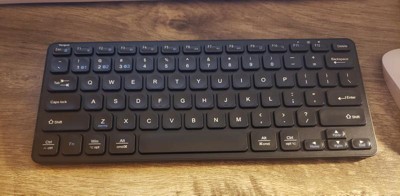 Targus Compact Multi-device Bluetooth® Antimicrobial Keyboard, Black ...