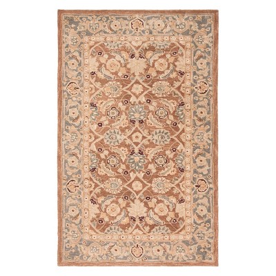 5'x7' Emerald Sanlin Rug Red/ivory - Linon : Target
