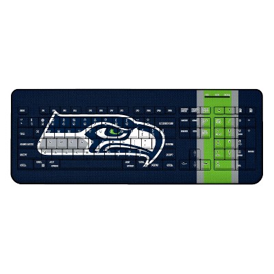 Keyscaper Seattle Seahawks Stripe Wireless Usb Keyboard : Target