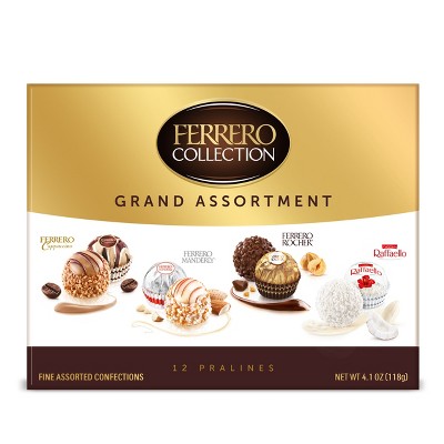 Ferrero Rocher Collection Assorted Candy Chocolates Variety Pack - 9 ...