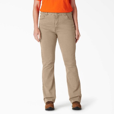 Dickies Women's Plus Perfect Shape High Waist Bootcut Jeans : Target