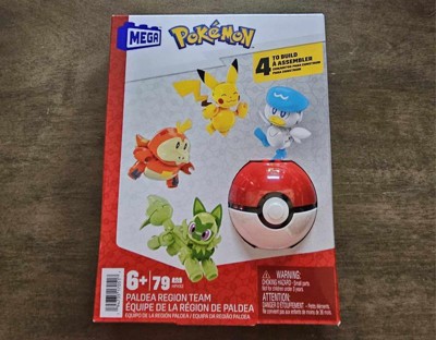 Mega Pokemon Paldea Region Team Building Toy Kit - 79pcs : Target