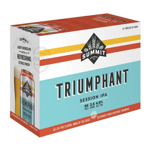 Summit Triumphant Ipa Beer - 12pk/12 Fl Oz Cans : Target