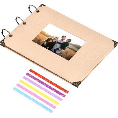 Craftopia Spiral Bound Scrapbook Photo Album - Brown : Target