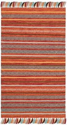 Montauk Mtk901 Hand Woven Area Rug - Rust/multi - 3'x5' - Safavieh : Target