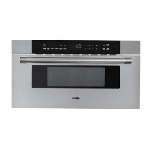 Koolmore 30 in. Stainless-Steel Built-in Microwave Drawer, 1.2 cu. ft ...