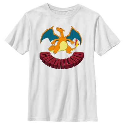 Boy's Pokemon Charizard Portrait T-shirt : Target