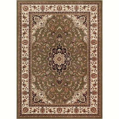 Well Woven Sultan Sarouk Oriental Persian Floral Formal Traditional ...