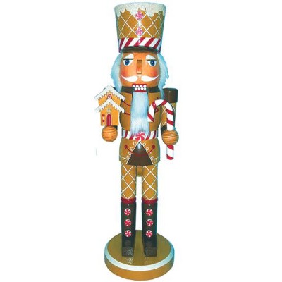 Santa's Workshop Inc. 14" Gingerbread Soldier Nutcracker : Target