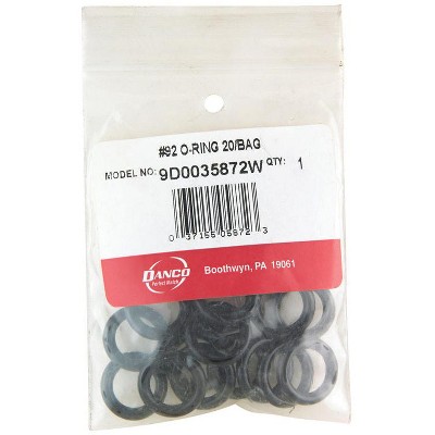 Danco 1/4 In. D X 0.12 In. D Rubber O-ring 20 Pk : Target