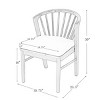 7-Piece Extendable Outdoor Dining Set with Acacia Wood Table and Cream ...
