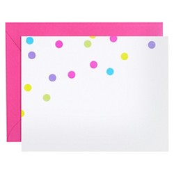 8ct Striped Anchor Notecards : Target