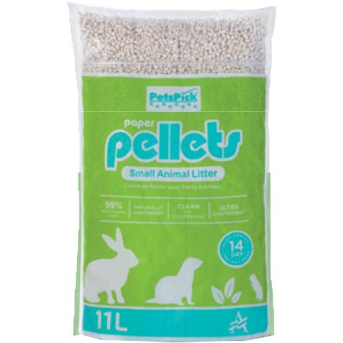 Petspick White Paper Pellet Small Animal Litter - 11 L : Target