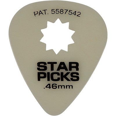 Everly Star Glow In The Dark Celluloid Guitar Picks Rockstar Mix 12 ...