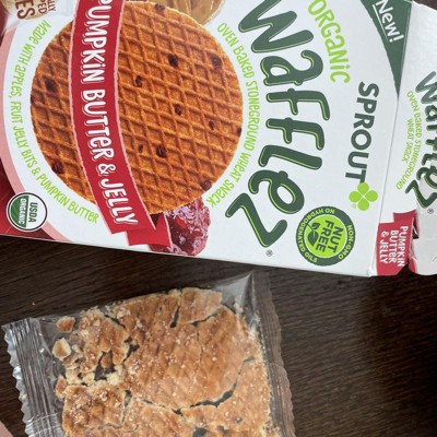 Sprout Foods Organic Pumpkin Butter & Jelly Wafflez Toddler Snacks - 3 ...